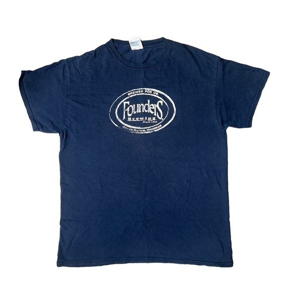Vintage | Shirts | Founders Brewing Tee | Poshmark